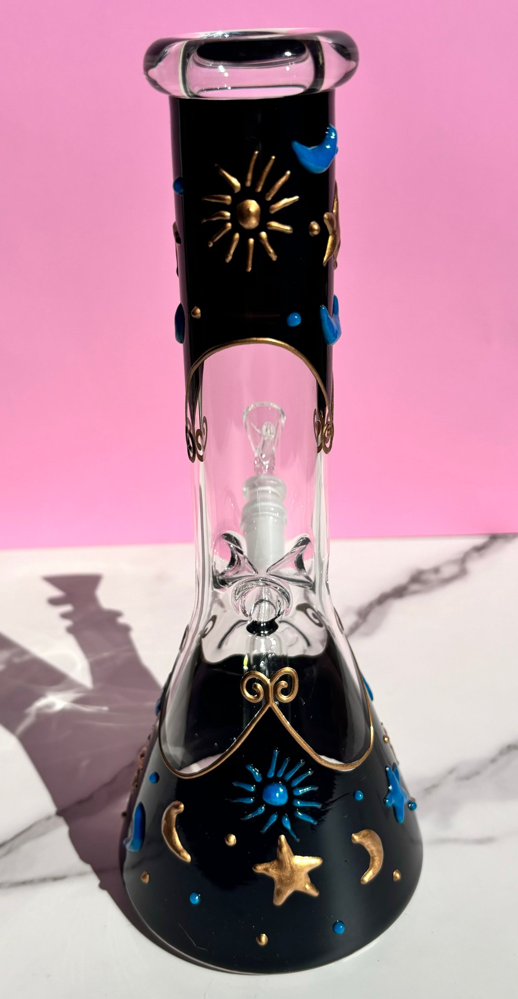 Celestial Glow Bong – Glass Essentials