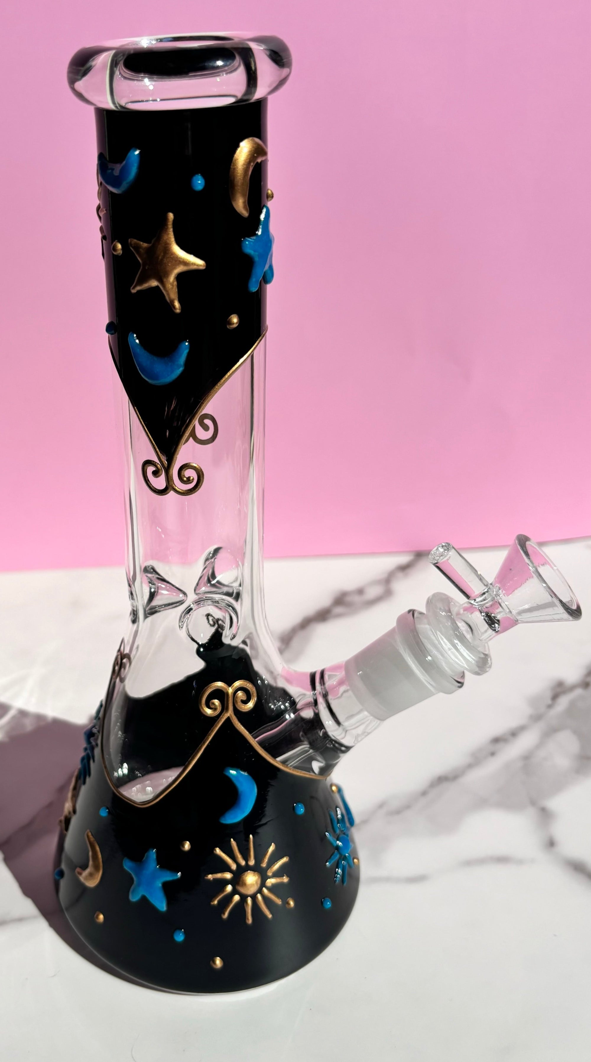 Celestial Glow Bong – Glass Essentials