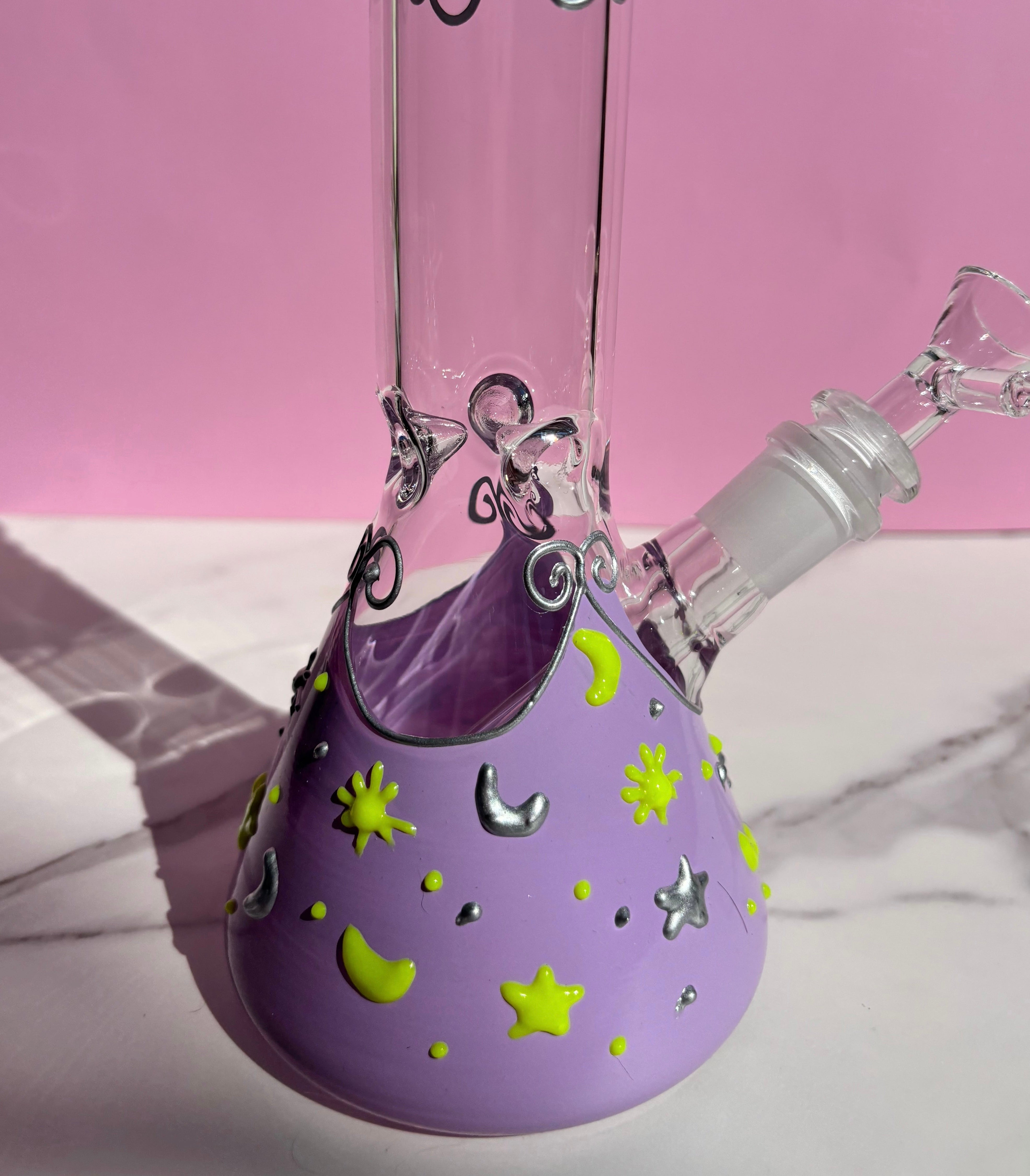 Celestial Glow Bong – Glass Essentials