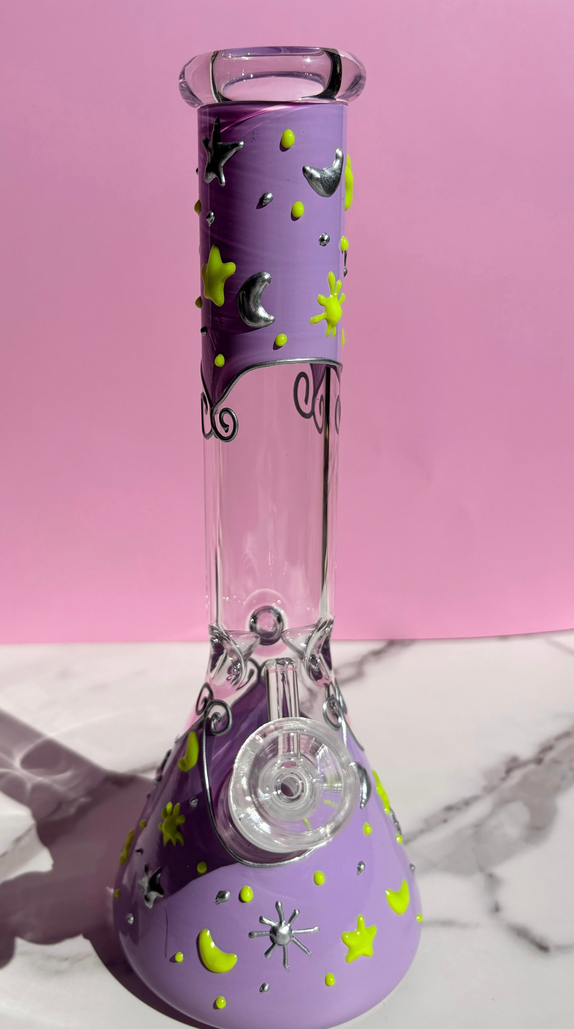 Celestial Glow Bong – Glass Essentials